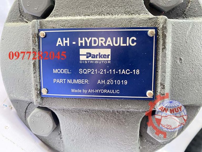 Bơm cánh gạt 2 tầng AH- SQP21 lắp cho máy ép nhựa