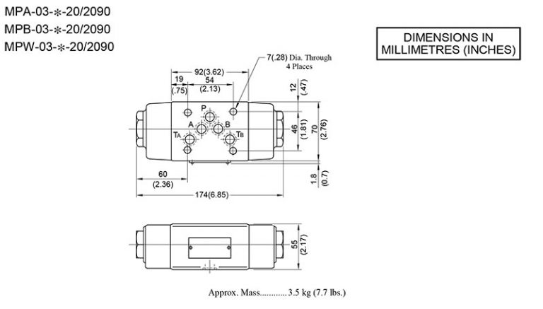 Van MPW-03-2-20 - Van chống lún modul MP-03 series Yuci Yuken giá tốt