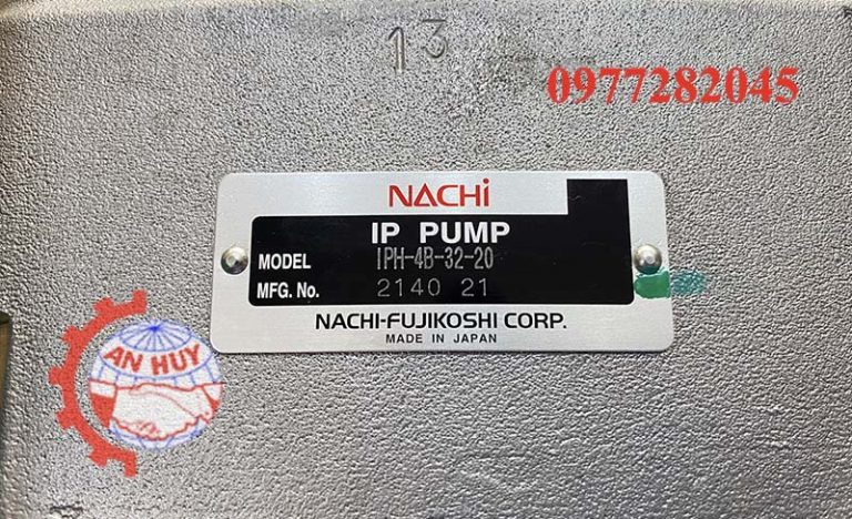Bơm bánh răng Nachi IPH-4B-32-20 chính hãng, uy tín | Thủy Lực An Huy