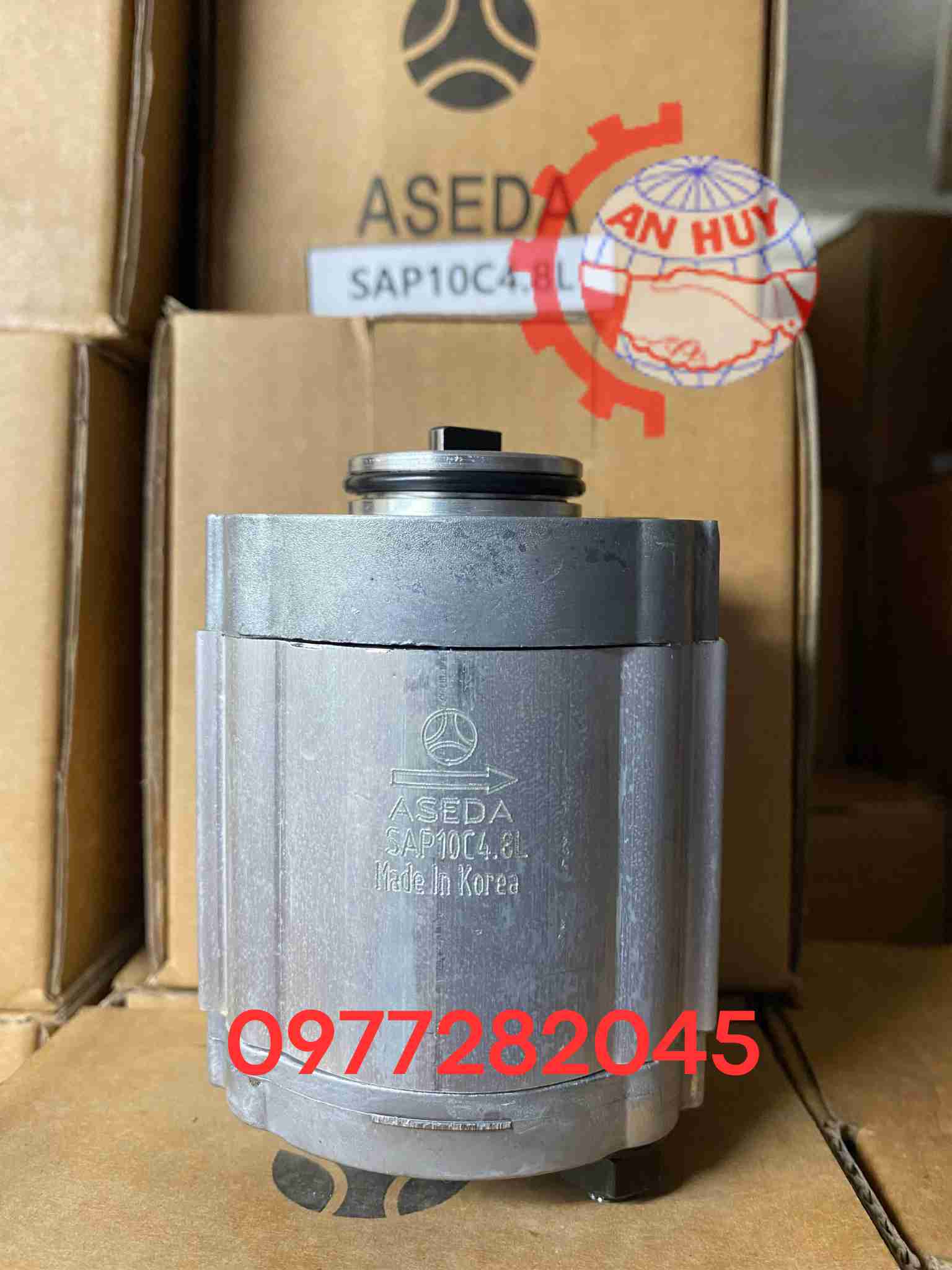 Bơm bánh răng ASEDA SAP10C4.8L chính hãng, uy tín trên toàn quốc