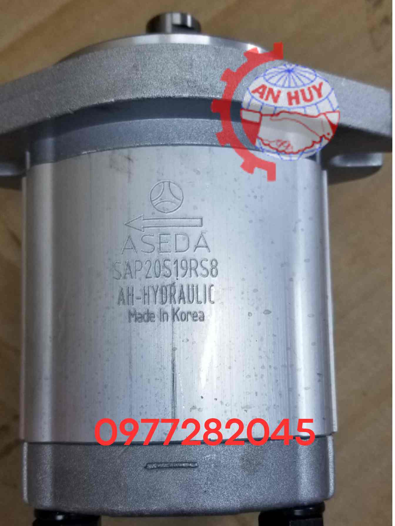 Bơm bánh răng SAP20S19RS8 Aseda chính hãng, chất lượng